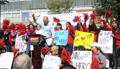 Doc Hendley gets hero's welcome at NC State | News | wataugademocrat.com