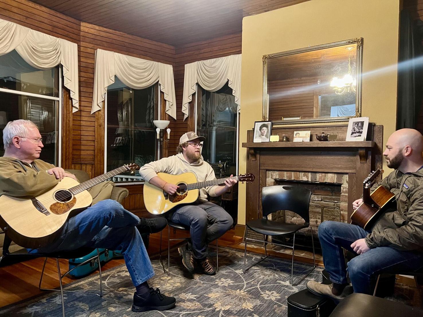 Old-time jams brings people from all over to the Jones House ...