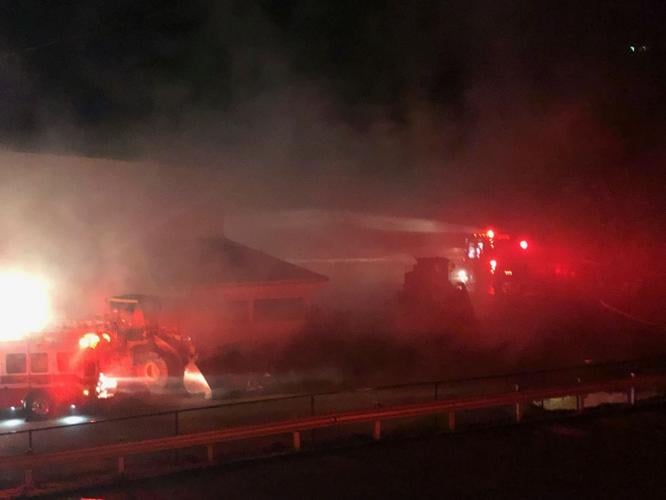 Boone Fire Department responds to structure fire call at landfill ...