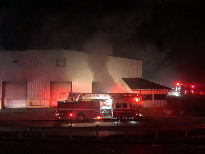 Boone Fire Department responds to structure fire call at landfill ...