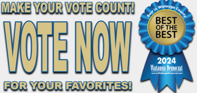 Voting for the Watauga Democrat's Best of the Best now open | Main ...