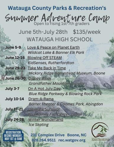 Watauga Parks and Rec readies for spring and summer events | Local ...
