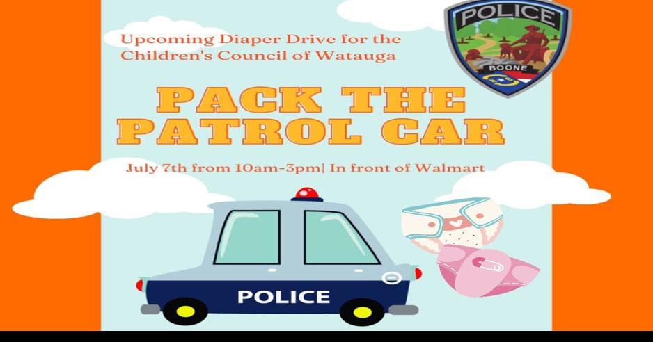 Boone Police hosting 'Pack the Patrol Car' event July 7 | Local News ...