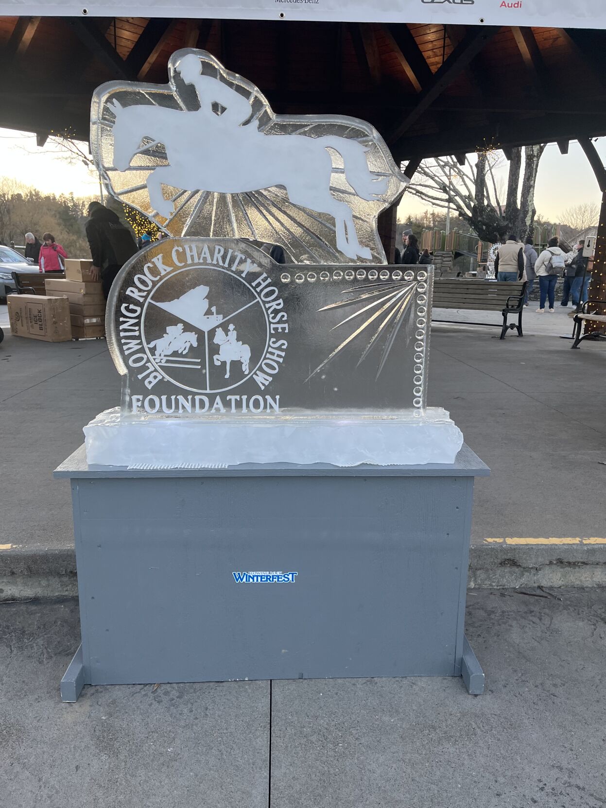 Ice art takes over Blowing Rock | Multimedia | wataugademocrat.com