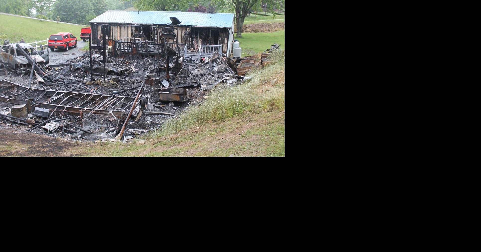 Several structures, vehicles damaged after early morning fire Wednesday ...