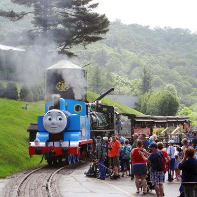 Thomas the Tank Engine pulls into Tweetsie | Entertainment ...