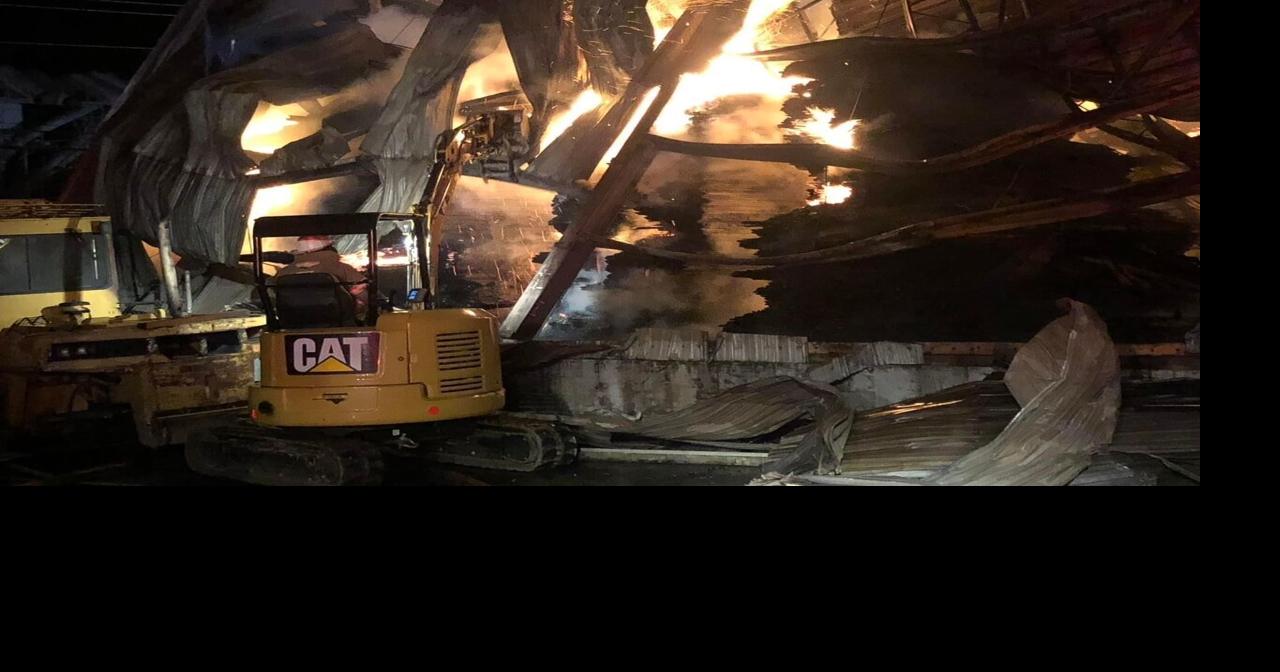 Multiple Watauga fire departments assist with large structure fire in ...