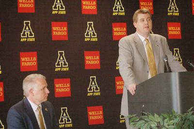 Dustin Kerns settles into position of head coach of App State's men's ...