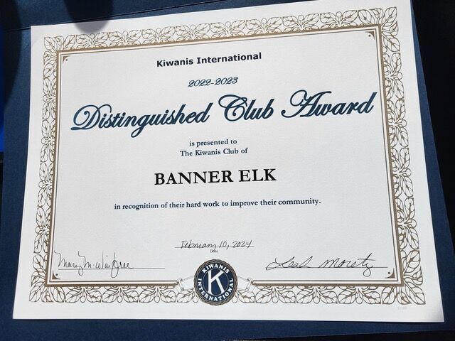 Kiwanis Club members honored with multiple awards of distinction ...