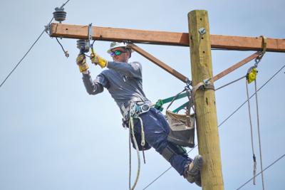 NRLP apprentice competes in NCAMES Lineman’s Rodeo | ASU News ...