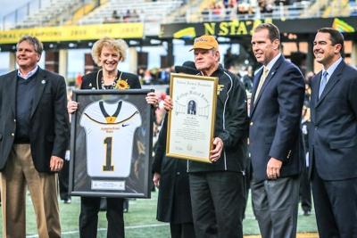 Jerry Moore honored at Kidd Brewer Stadium Saturday | Sports ...