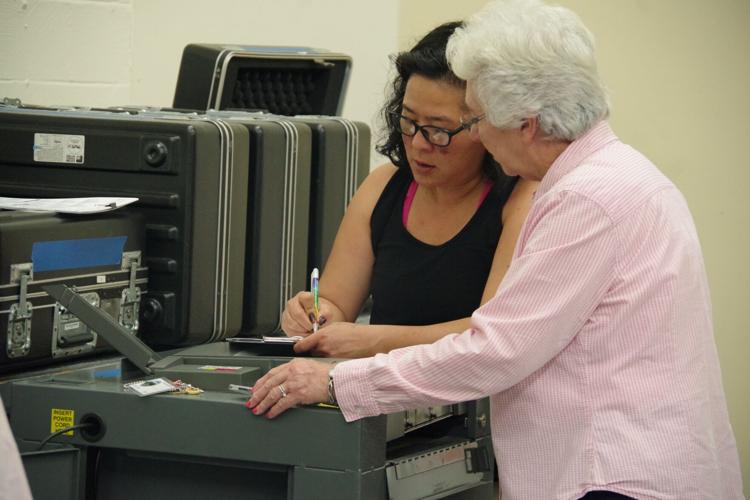 Board of elections conducts bipartisan voting machine tests ahead of ...