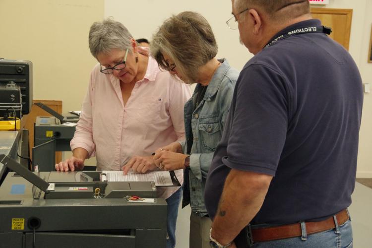 Board of elections conducts bipartisan voting machine tests ahead of ...
