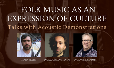 App State’s High Country Humanities presents ‘Folk Music as an ...