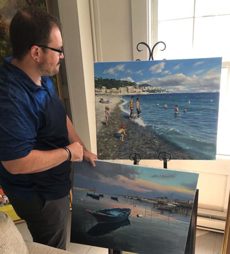 Artist Chris Bell puts his talent on display at Martin House | Mountain ...