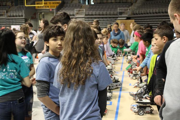 SumoBot competition brings packed house to Convocation Center ...