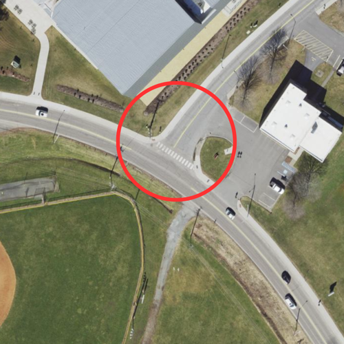 New traffic pattern installed at intersection leading to Boone Greenway ...