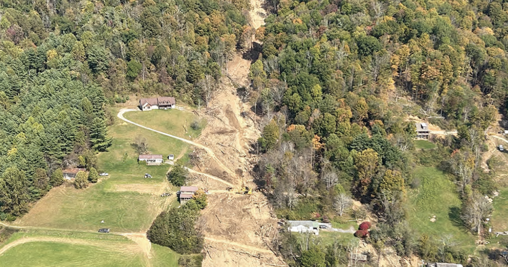 Over 2,200 landslides tracked after Helene, federal report warns of ...