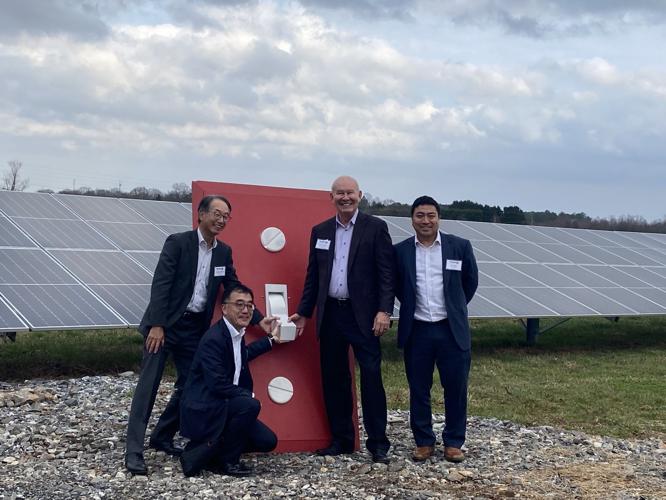 Blue Ridge Energy celebrates opening of 55-acre solar panel array in ...