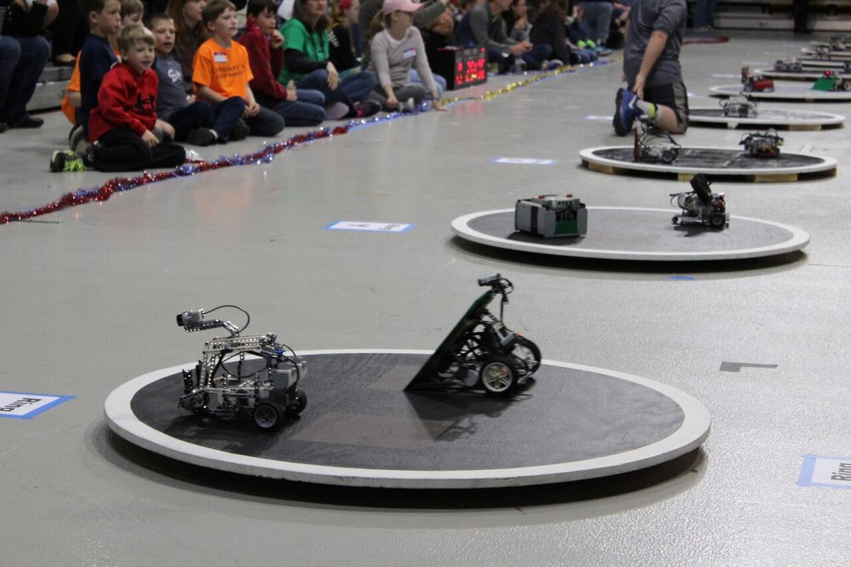 SumoBot competition brings packed house to Convocation Center ...