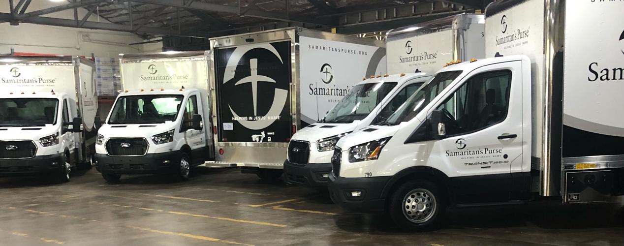 Samaritan's Purse puts eight new disaster response vehicles on the road ...