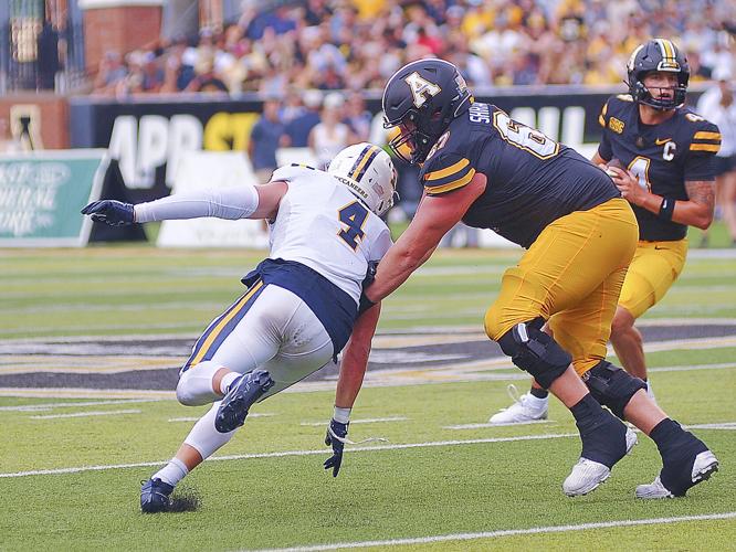 Mountaineers pull away from ETSU in season opener | ASU Sports ...