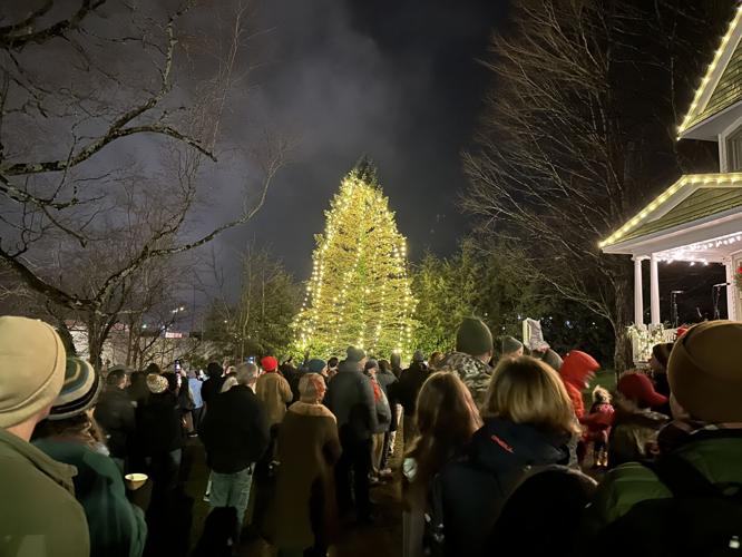 Solar tree illuminates downtown Boone for the holidays | Community ...