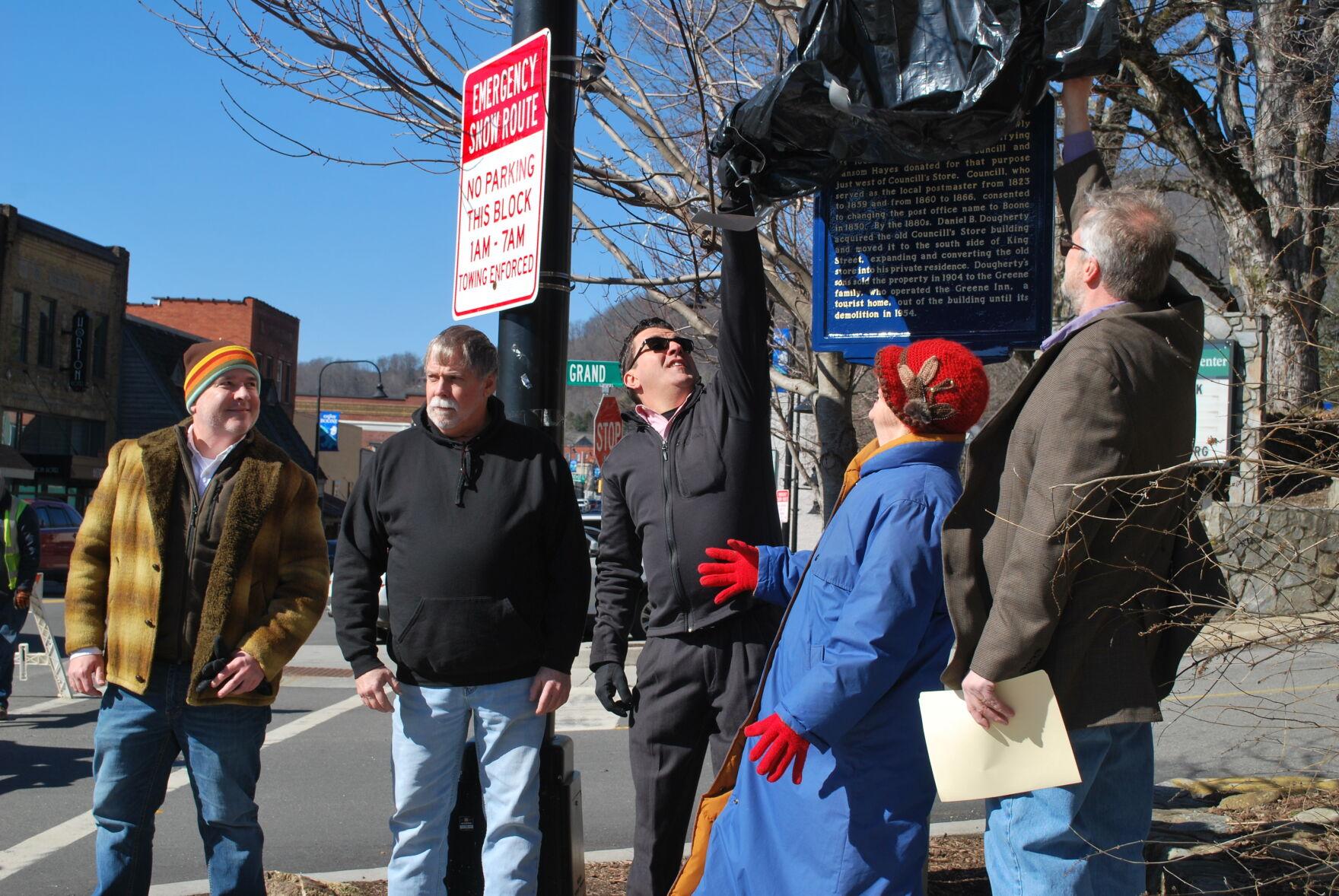 Councill's Store historic marker unveiled in downtown Boone | Local ...