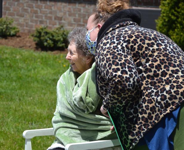 Families parade around Deerfield Ridge Assisted Living to connect with ...