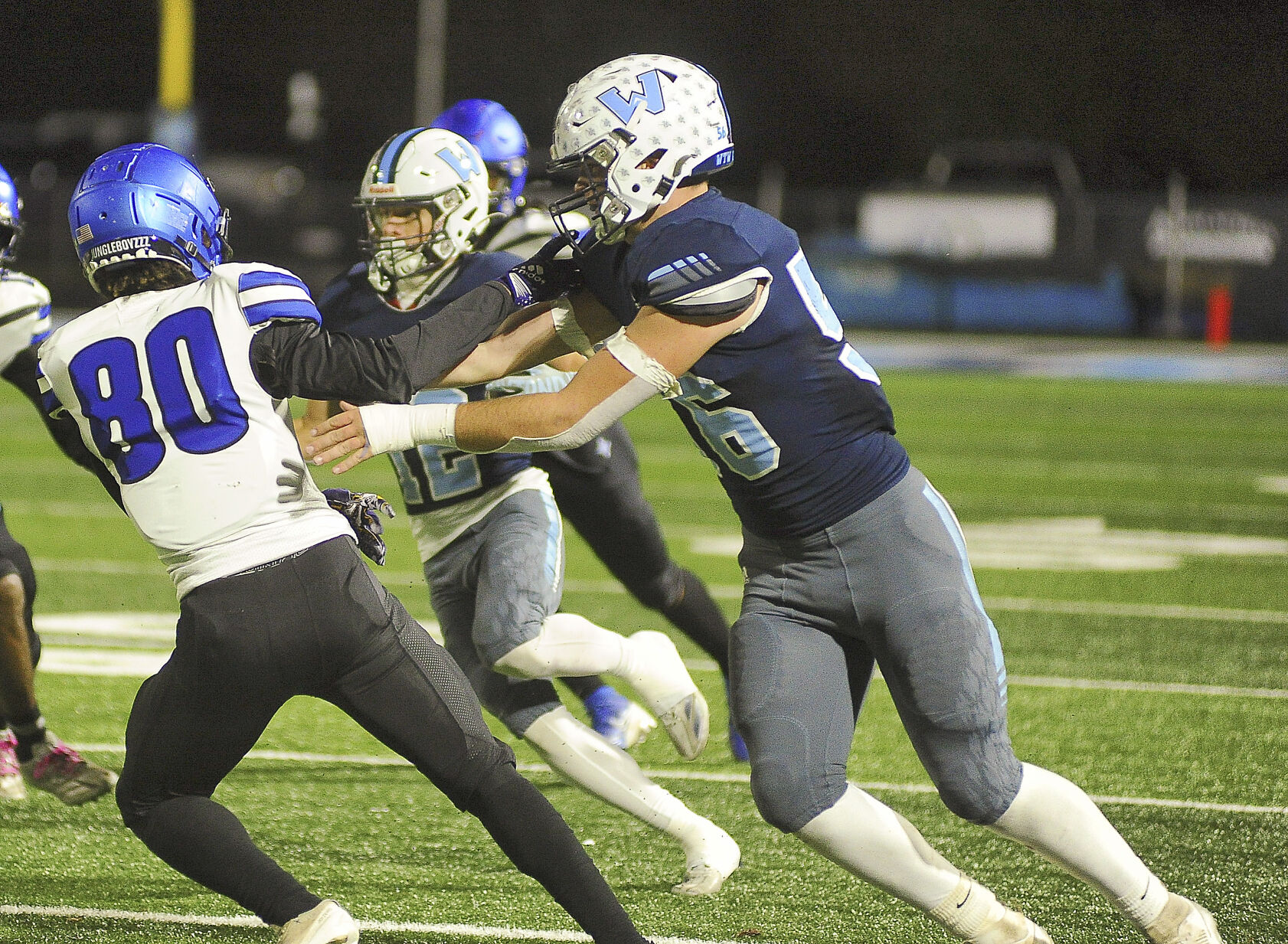 Pioneer football pulls away late from Ragsdale to advance to second ...