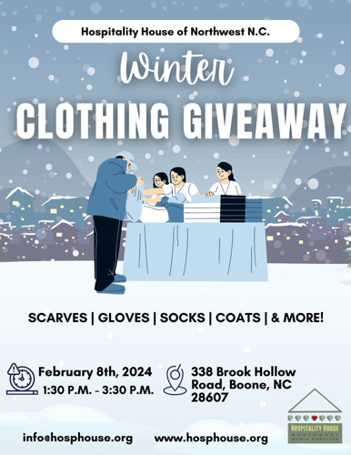 Hospitality House hosting community-wide winter clothing giveaway ...