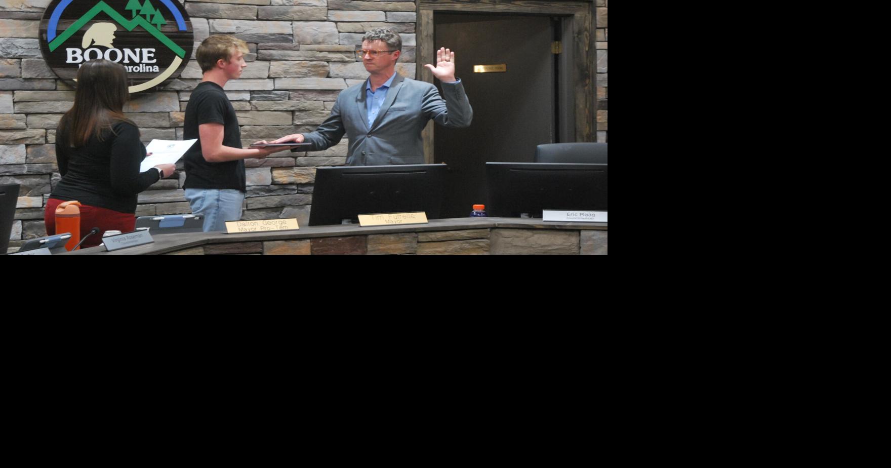 Boone Town Council members take oath of office | Local News ...