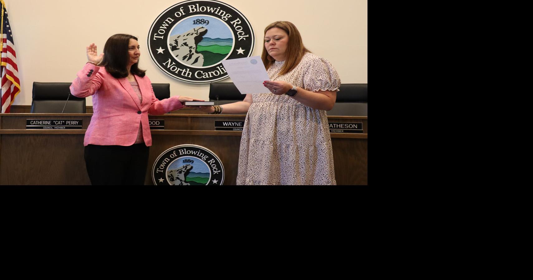 New Blowing Rock town manager sworn in | News | wataugademocrat.com