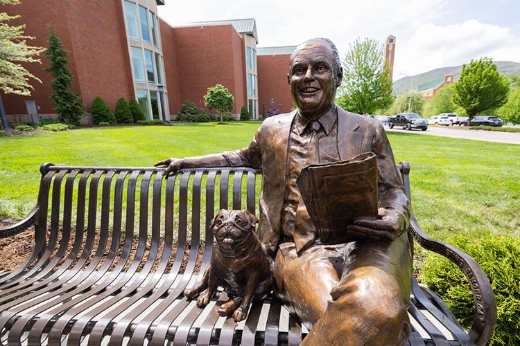 App State unveils new sculpture of former Chancellor John E. Thomas ...