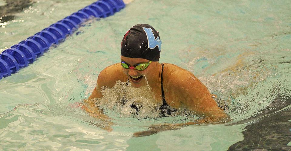 Lady Pioneer swimmers dominant in opener, Saint Stephens leads boys ...