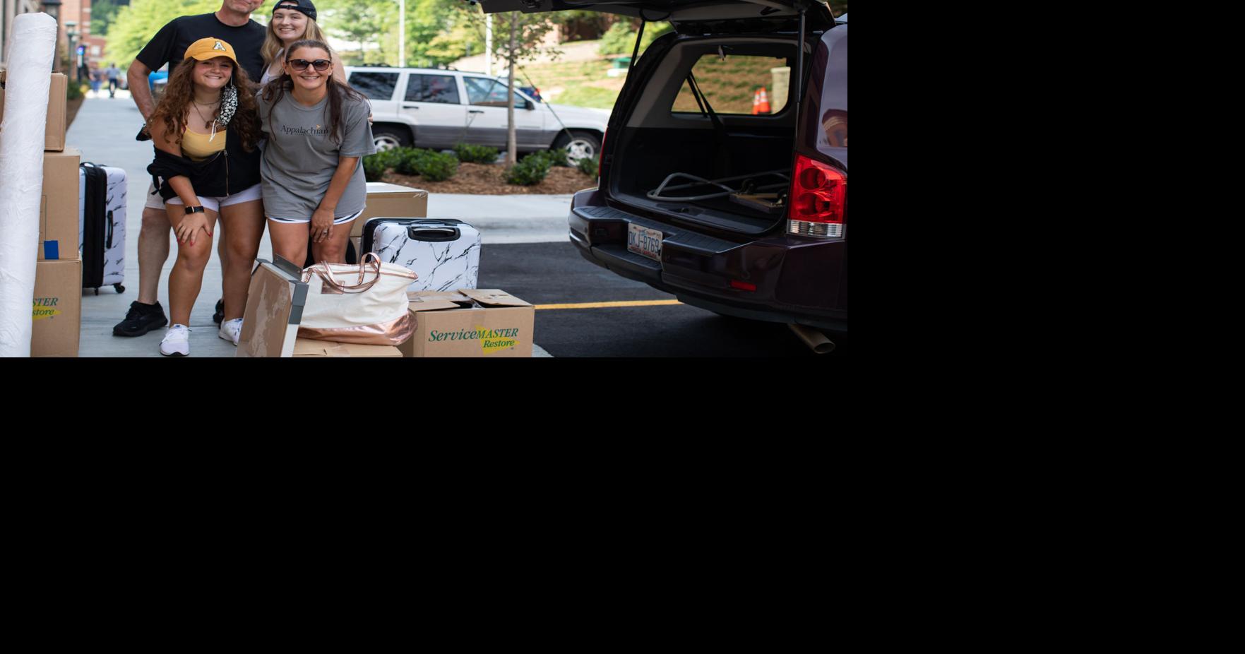 App State begins move in week, 6,200 students to live on campus in fall ...