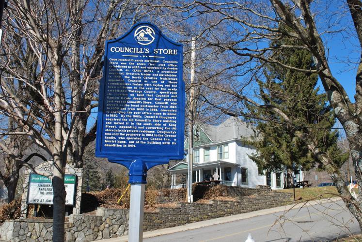 Councill's Store historic marker unveiled in downtown Boone | Local ...
