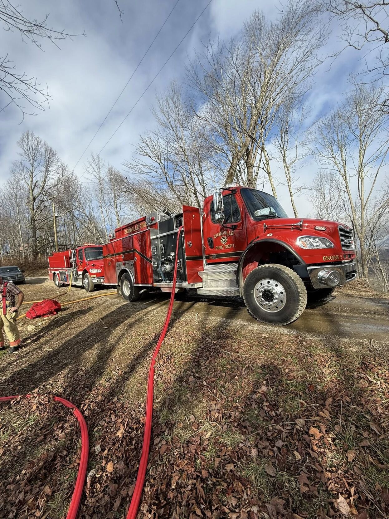 Fire destroys camper in Zionville, cause under investigation | Local ...