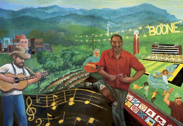 New mural showcases local legends, iconic views | Community ...