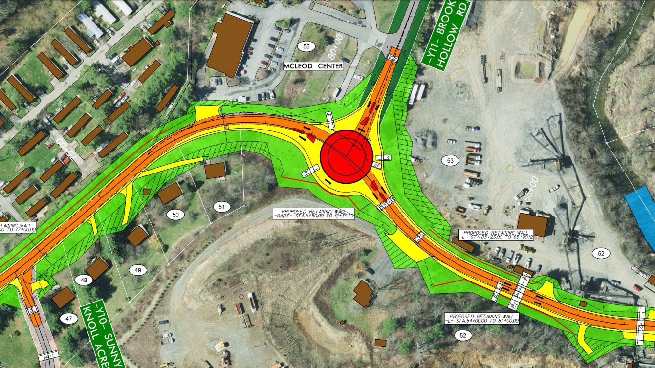 Road plans unveiled: Roundabouts part of draft plan of Wilson Ridge ...