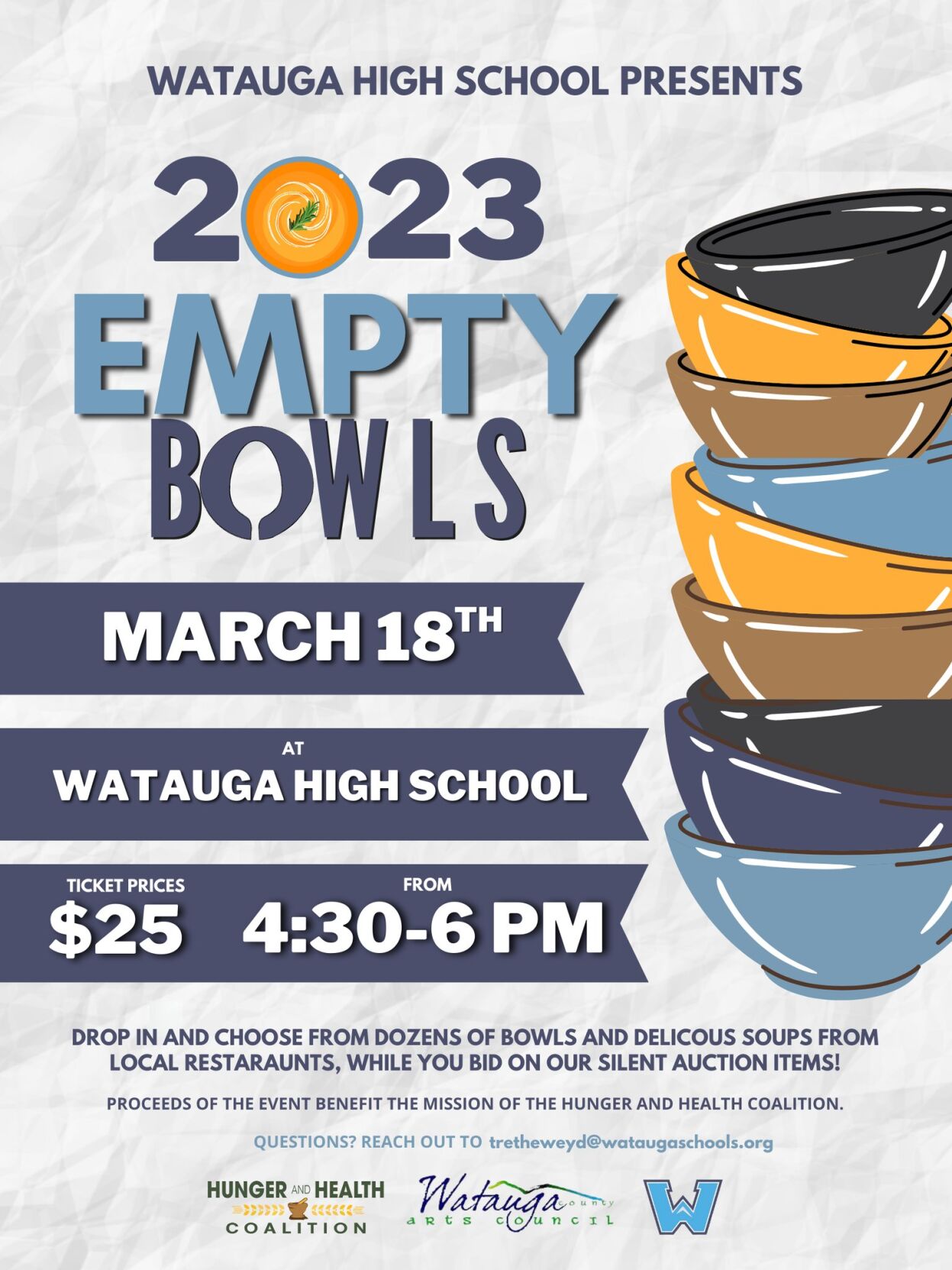 21st Annual Empty Bowls fundraising event to take place March 18 ...