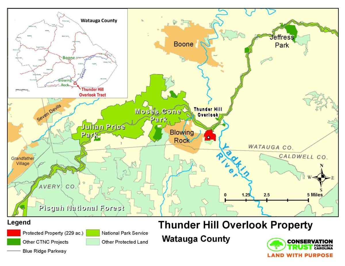 Thunder Hill Overlook acquired by Conservation Trust for NC | News ...
