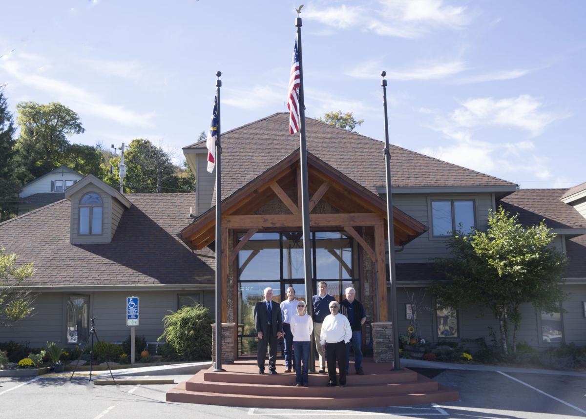 Beech Mountain Town Hall facade completed | Local News ...