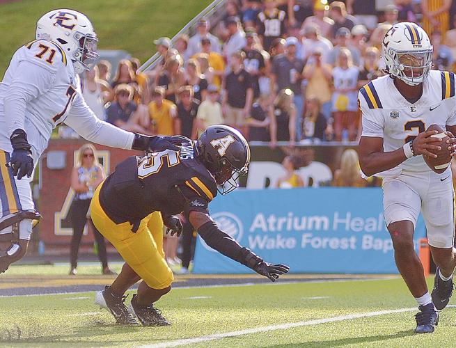 Mountaineers pull away from ETSU in season opener | ASU Sports ...