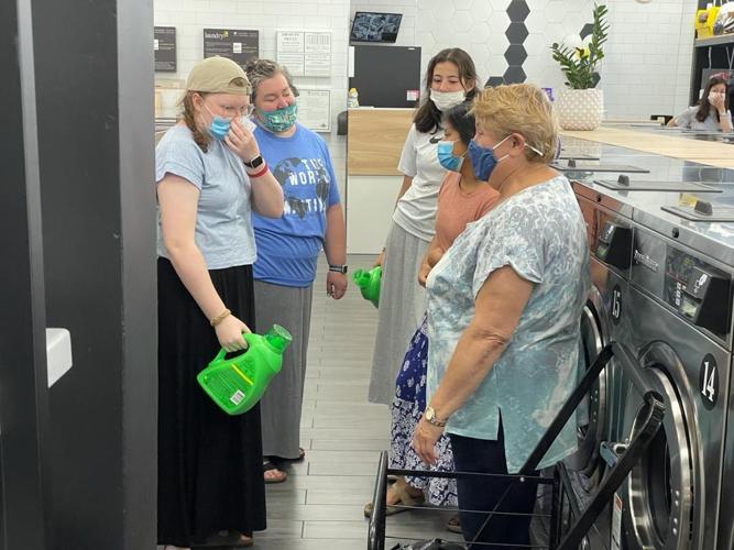 Alliance Bible Fellowship volunteers in NYC pop-up Laundry Project ...