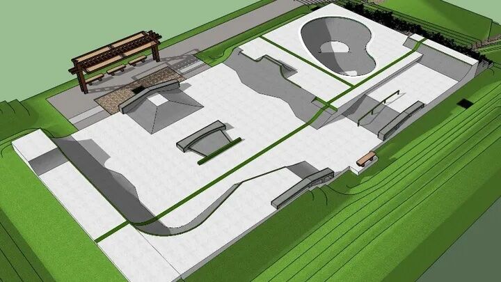 Proposal could double skatepark size, add more features | Mountain ...