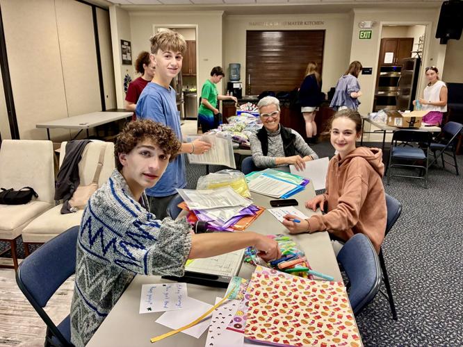 Temple teens create 'Courage Bags' for local cancer patients ...