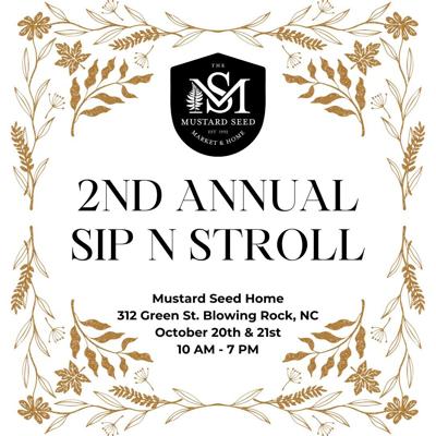 Mustard Seed Home to host second annual Sip N Stroll event on Oct. 20 ...