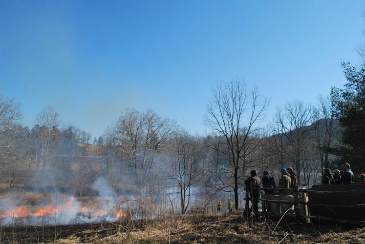 Fighting fire with fire: Blue Ridge RC&D hosts prescribed burn ...