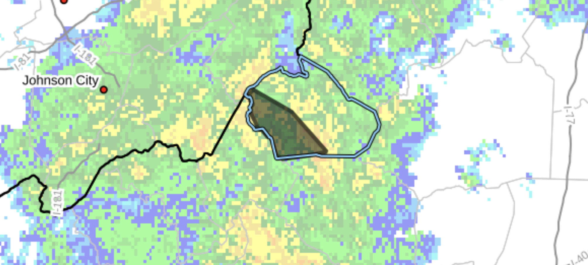 NWS issues flood warning for Watauga, certain roads already flooding ...